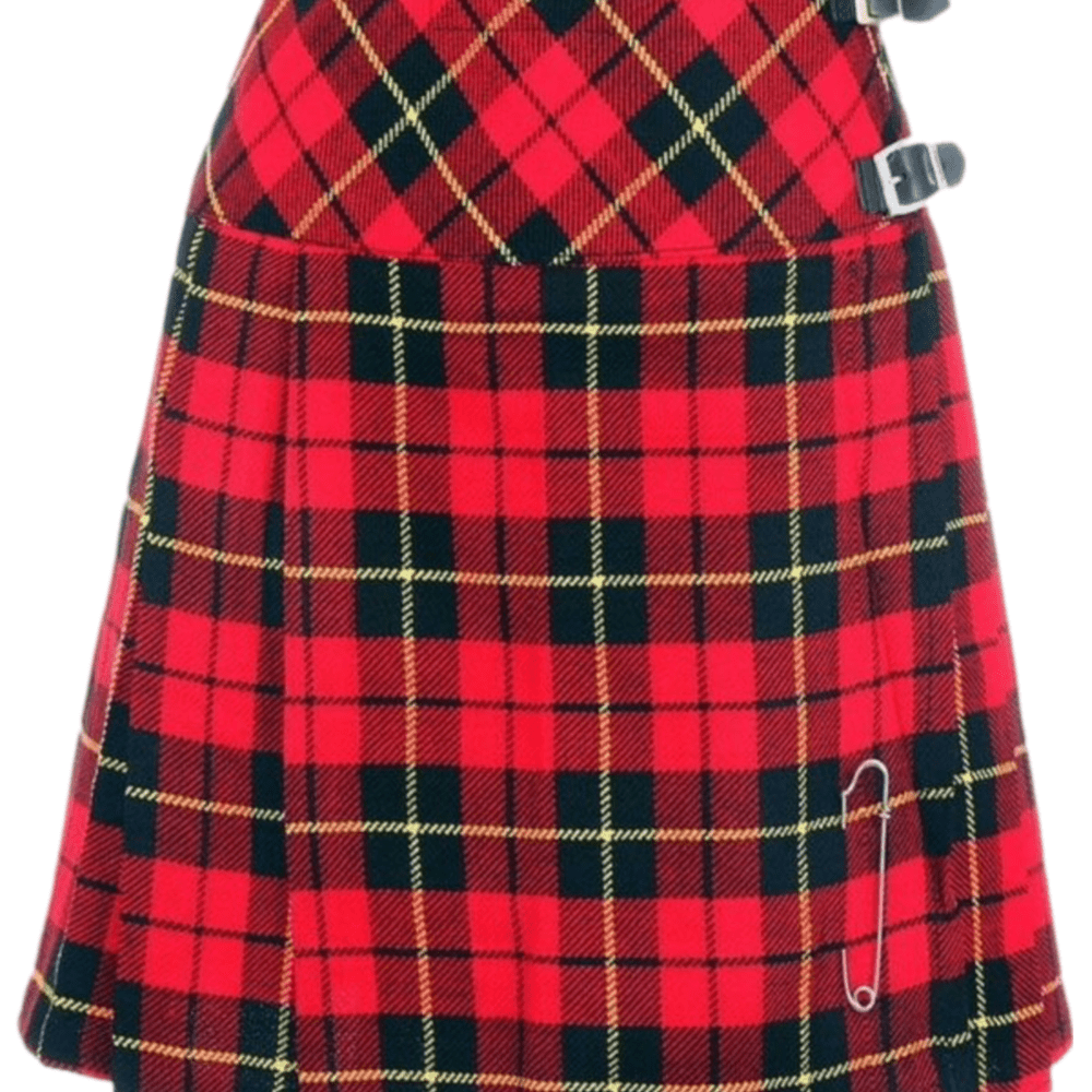 Scottish Wallace Modern Short Tartan Kilt